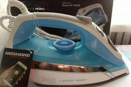 Утюг Redmond Smart Home SkyIron C255S White/Cyan