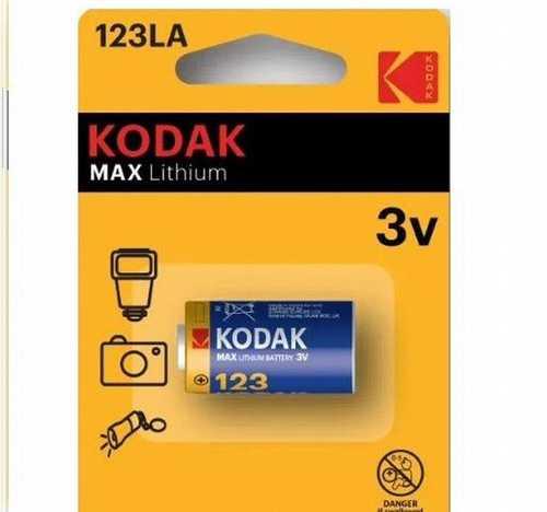 Батарейки kodak cr123A 3V