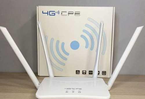 Роутер 4G LTE Wi-Fi работает с любой SIM картой