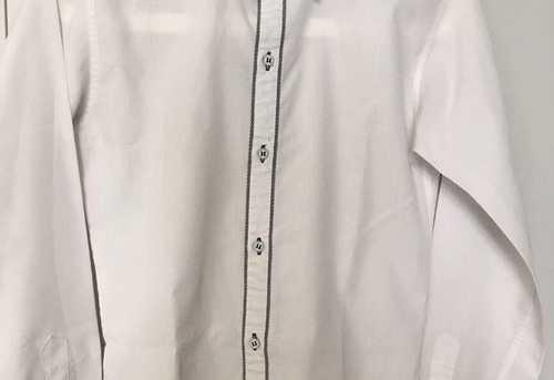 Рубашка белая для мальчика, 140 см, 10 лет