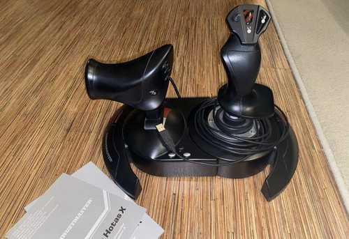 Джойстик ThrustMaster T Flight Hotas X черный