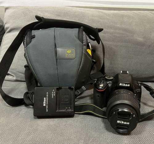 Nikon D5100 Kit 18-55mm, Full HD, матрица 16.2 мп