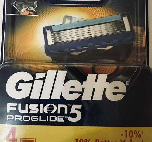 Сменные кассеты Gillette Fusion Proglide с 5 лезви