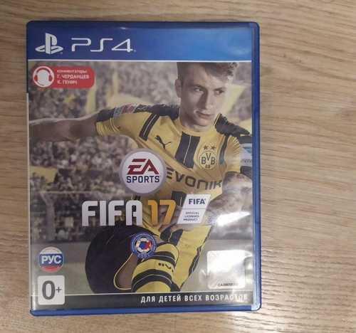 Диск игра fifa 17 на ps4