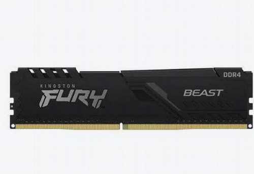 Оперативная память Kingston Fury Beast Black 16Gb