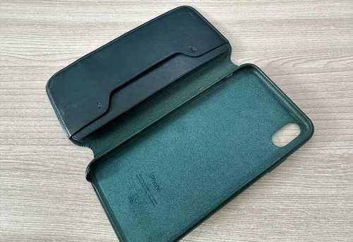 Чехол Apple Leather Folio iPhone Xs Max