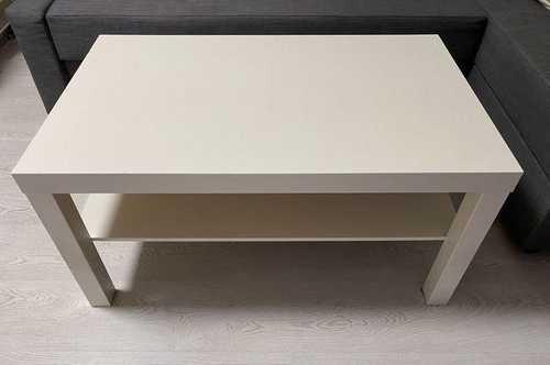 Журнальный столик IKEA лакк белый