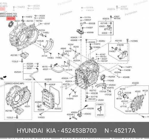 Сальник переднего дифференциала