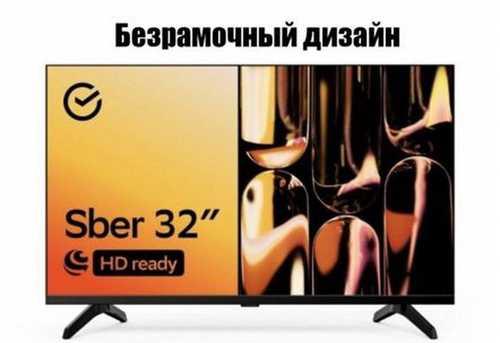 Телевизор Sber SDX-32H2122B новый