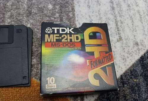 Дискеты TDK MF-2HD, MS-DOS 3.5