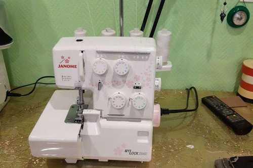 Оверлок Janome 204d