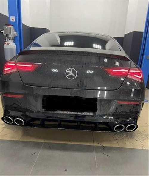 Диффузор насадки Mercedes cla w118 4.5 amg
