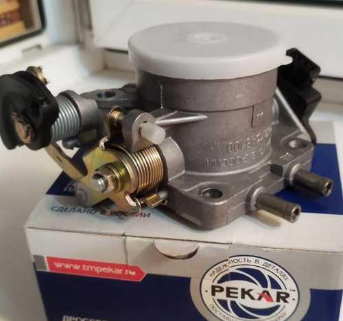 Дроссельная заслонка змз 405 Газель 3302 pekar