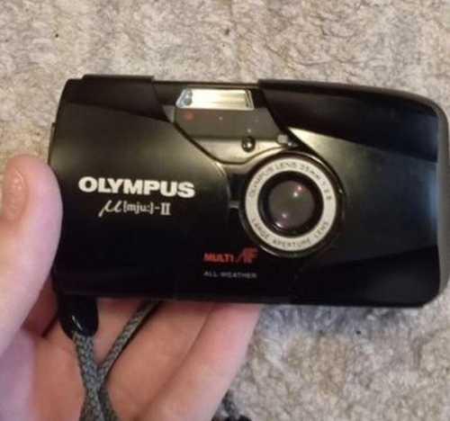 Пленочный фотоаппарат olympus mju ii