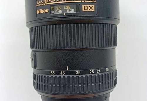 Nikon 17-55mm f 2.8g