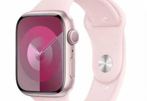 Новые Apple Watch Series 9, 45 мм, Pink Розовый