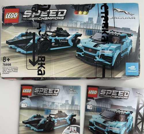 Коробка и инструкции Lego Speed 76898 Formula Jagu