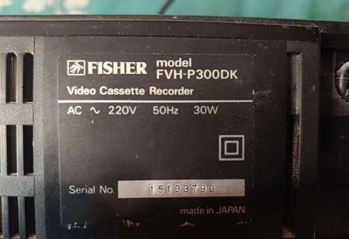 Видеомагнитофон fisher Япония