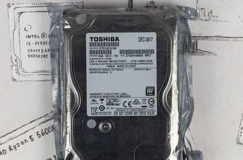 3.5" жесткий диск Toshiba 1Tb