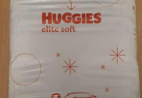 Подгузники Huggies elite soft 2