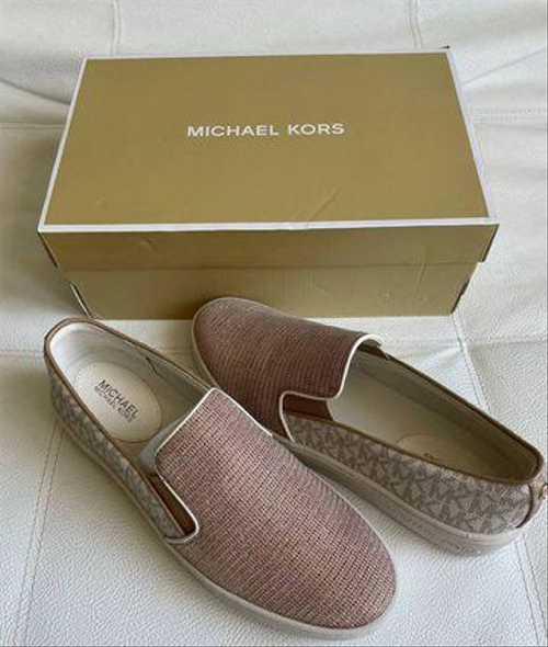 Слипоны женские Michael kors keaton slip one