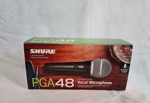 Микрофон Shure pga48-qtr-e