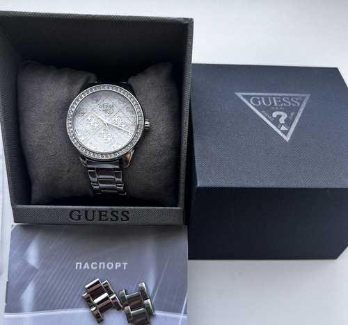 Часы guess женские серебряные