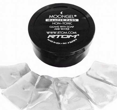 Демпферы для барабанов rtom moongel Dampers Pads Clear