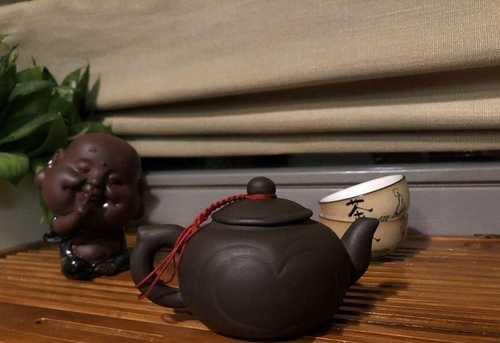 Китайский глиняный чайник