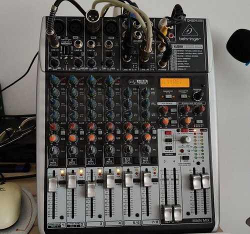 Микшерный пульт behringer xenyx QX1204usb