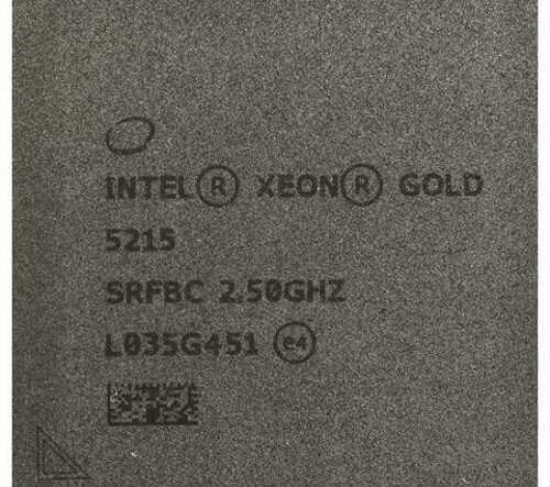 Процессор intel 5215 Gold
