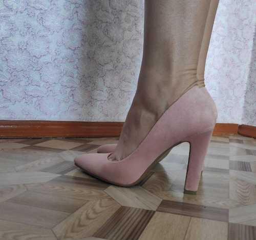 Туфли женские 39 размер натуральная замша