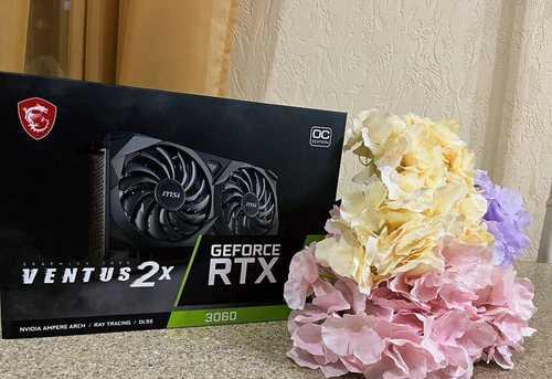 Видеокарта MSI nvidia GeForce RTX 3060 ventus