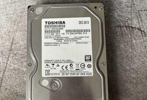 HDD Toshiba 500gb