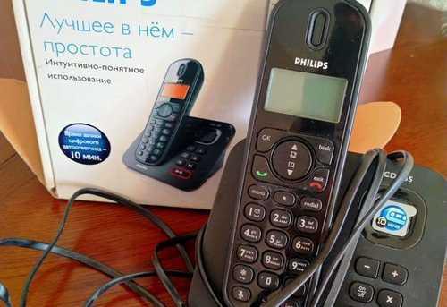 Телефон беспроводной Philips с автоответчиком