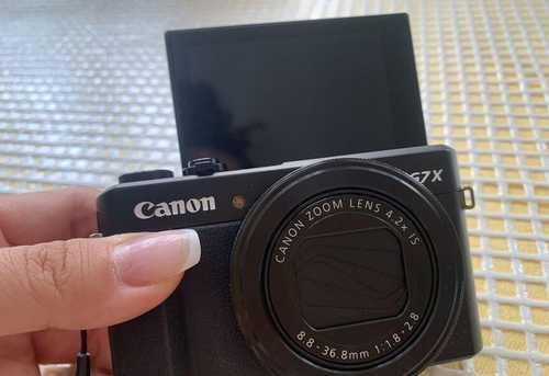 Компактный зеркальный фотоаппарат canon g 7 mark 2