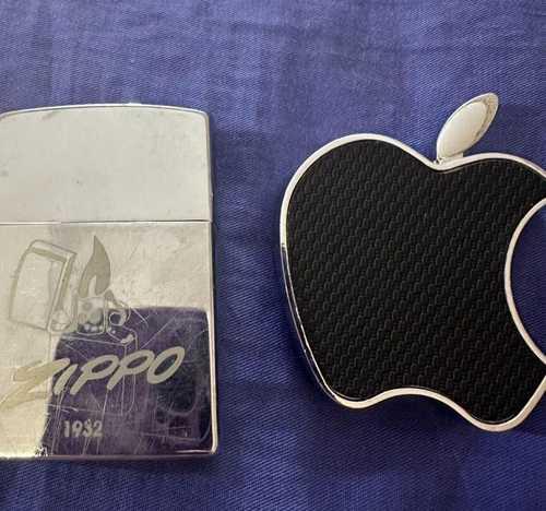 Зажигалка zippo, apple
