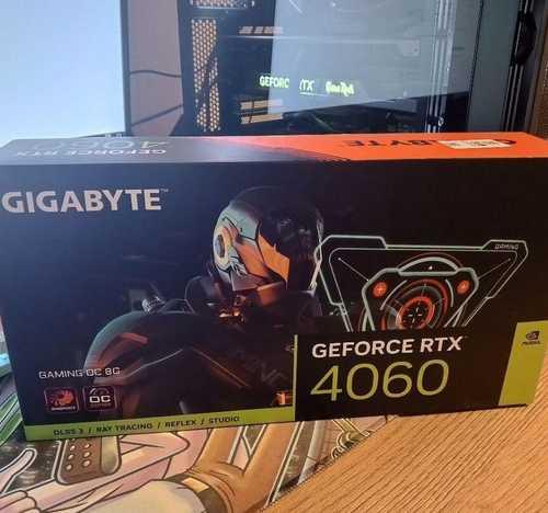 Видеокарта Gigabyte RTX4060 gaming OC 8GB