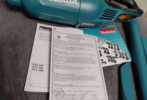 Аккумуляторный пылесос makita