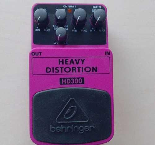 Педаль эффектов behringer hd300