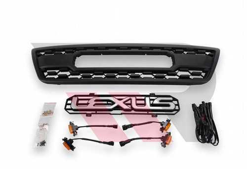 Решетка радиатора Lexus LX470 2м 03-07г с Подсветк