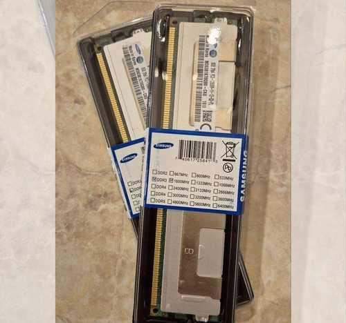 Оперативная память Samsung ddr3 ecc reg 16gb (2x8)