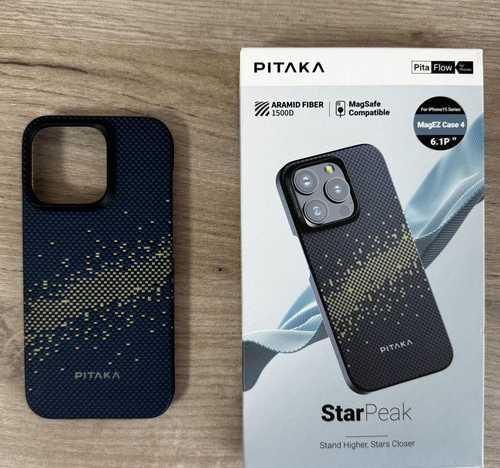 Чехол Pitaka StarPeak MagEZ 4 для iPhone 15 Pro (6