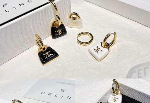 Трендовые серьги Celine