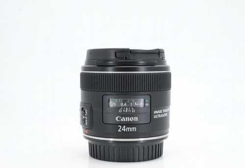 Canon EF 24mm f/2.8 IS USM как новый, обмен
