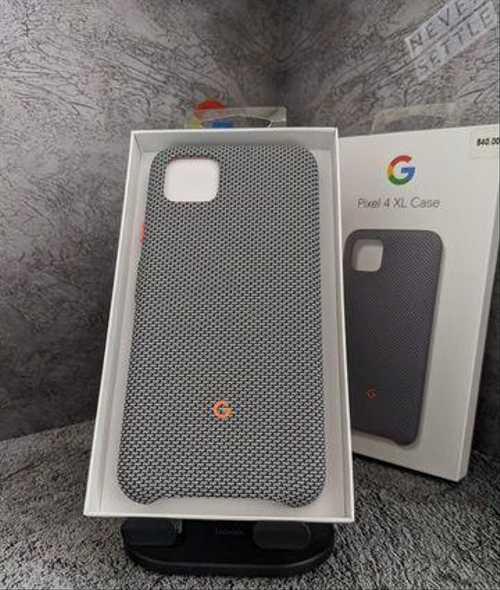 Google Pixel 4xl, fabric case, серый, новый,ориг