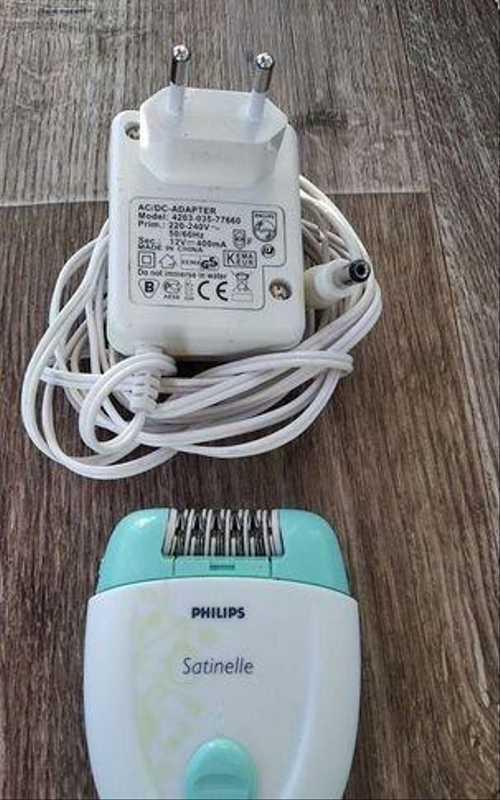 Эпилятор philips satinelle