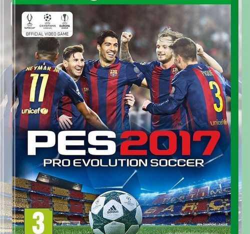 Pro Evolution Soccer 2017 (PES) (Xbox, рус суб)