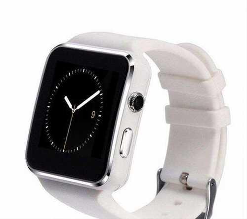Умные часы smart watch X6 белые