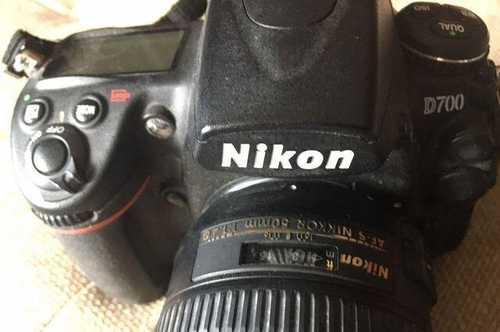 Зеркальный фотоаппарат Nikon D700